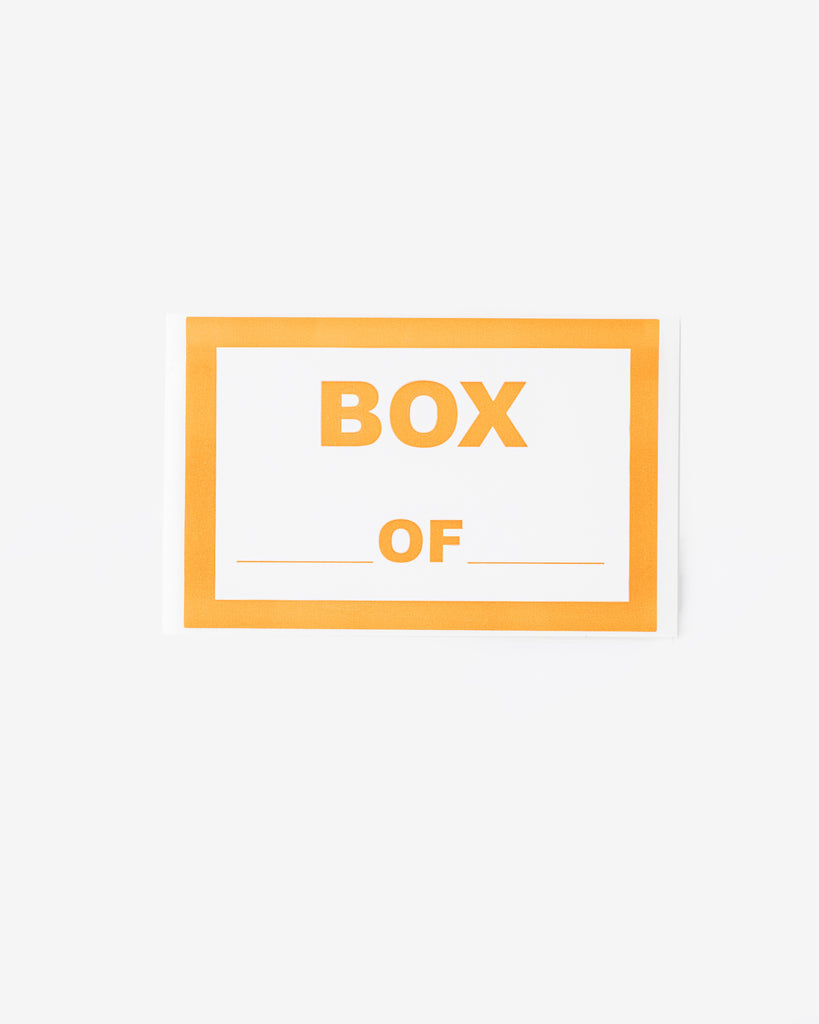 Numbering Box Labels, 20 pcs – Packeverything.com.sg