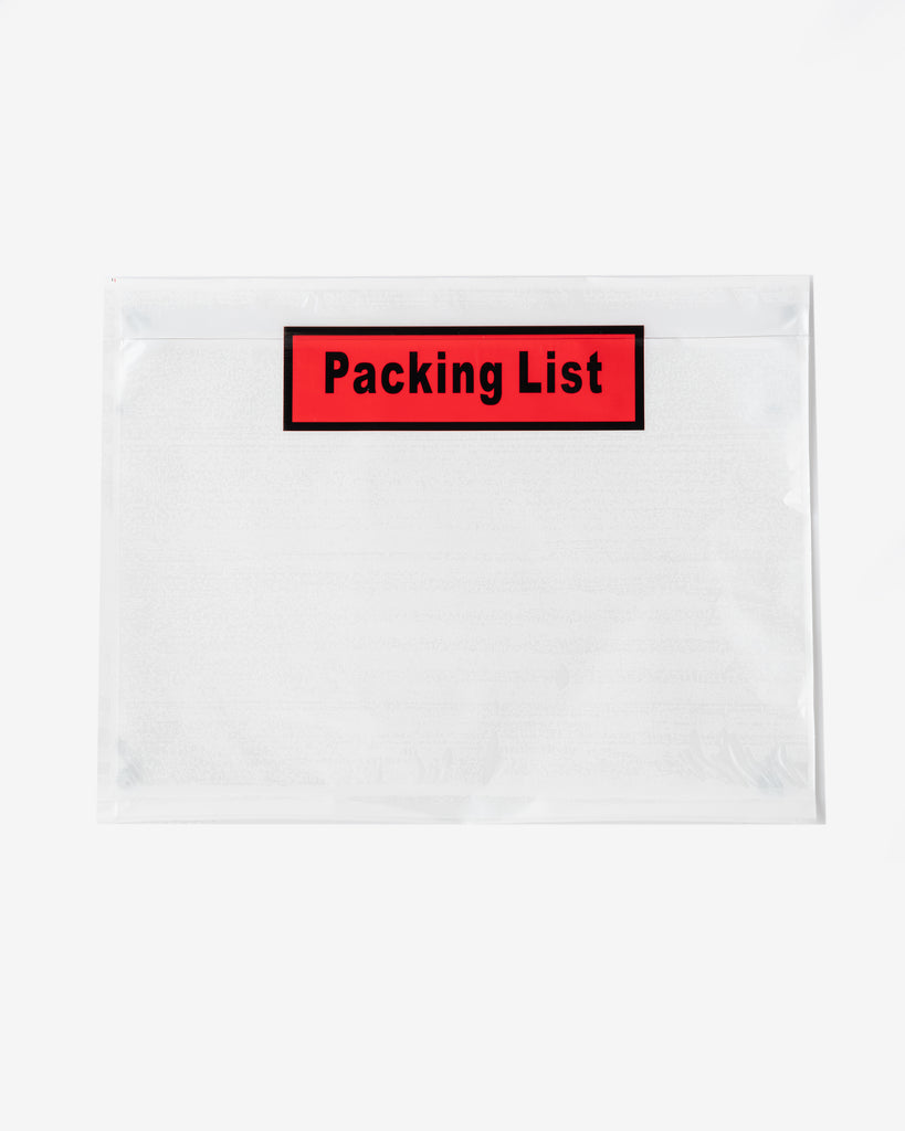 Printed Packing List, 10 pcs – Packeverything.com.sg