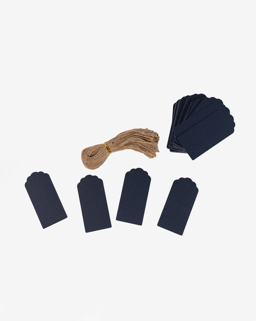 Scallop Top Tags (100 Pcs) | Durable & Versatile Labels ...