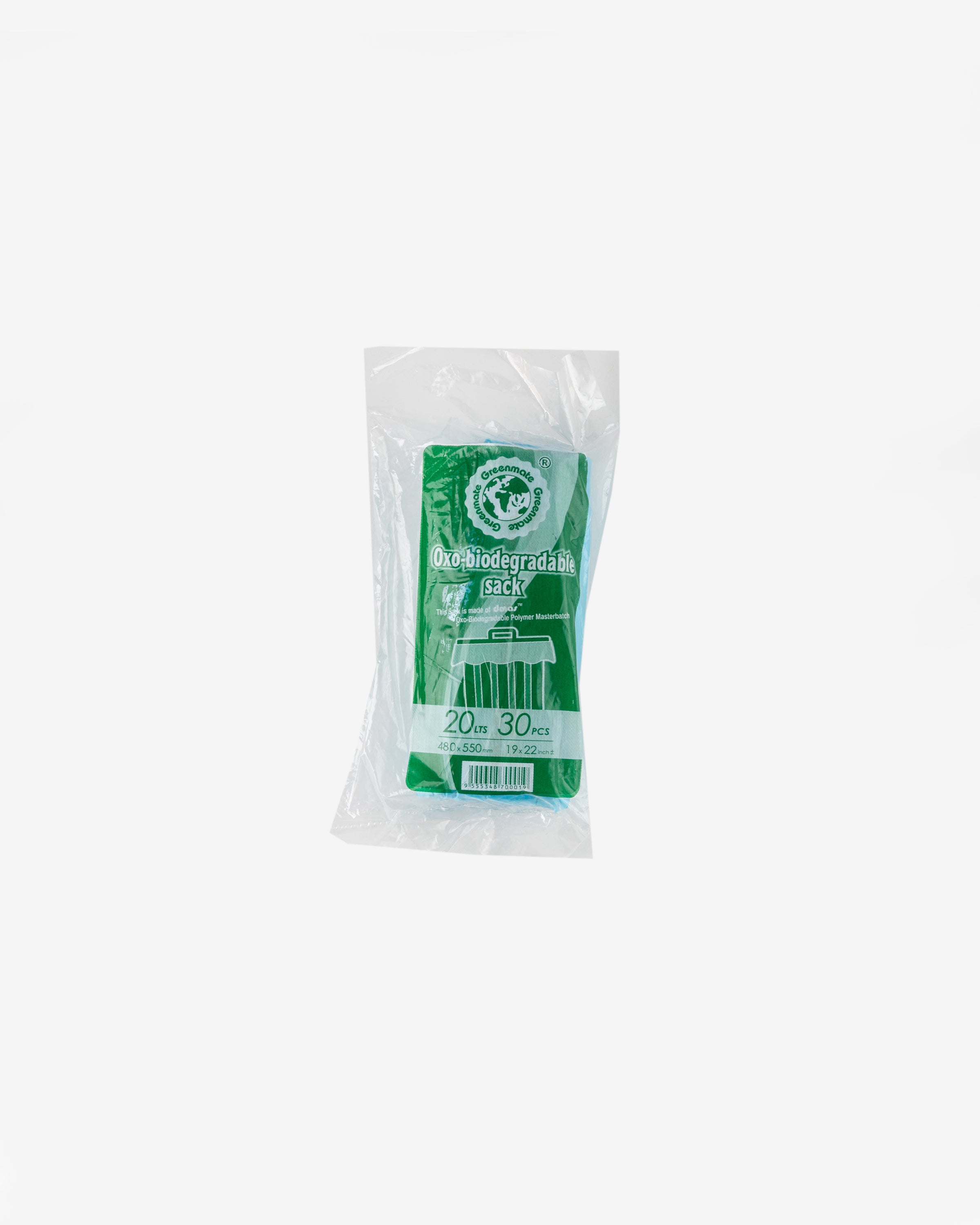 Greenmate Oxo-Biodegradable Garbage Bag, 30 pcs – Packeverything.com.sg